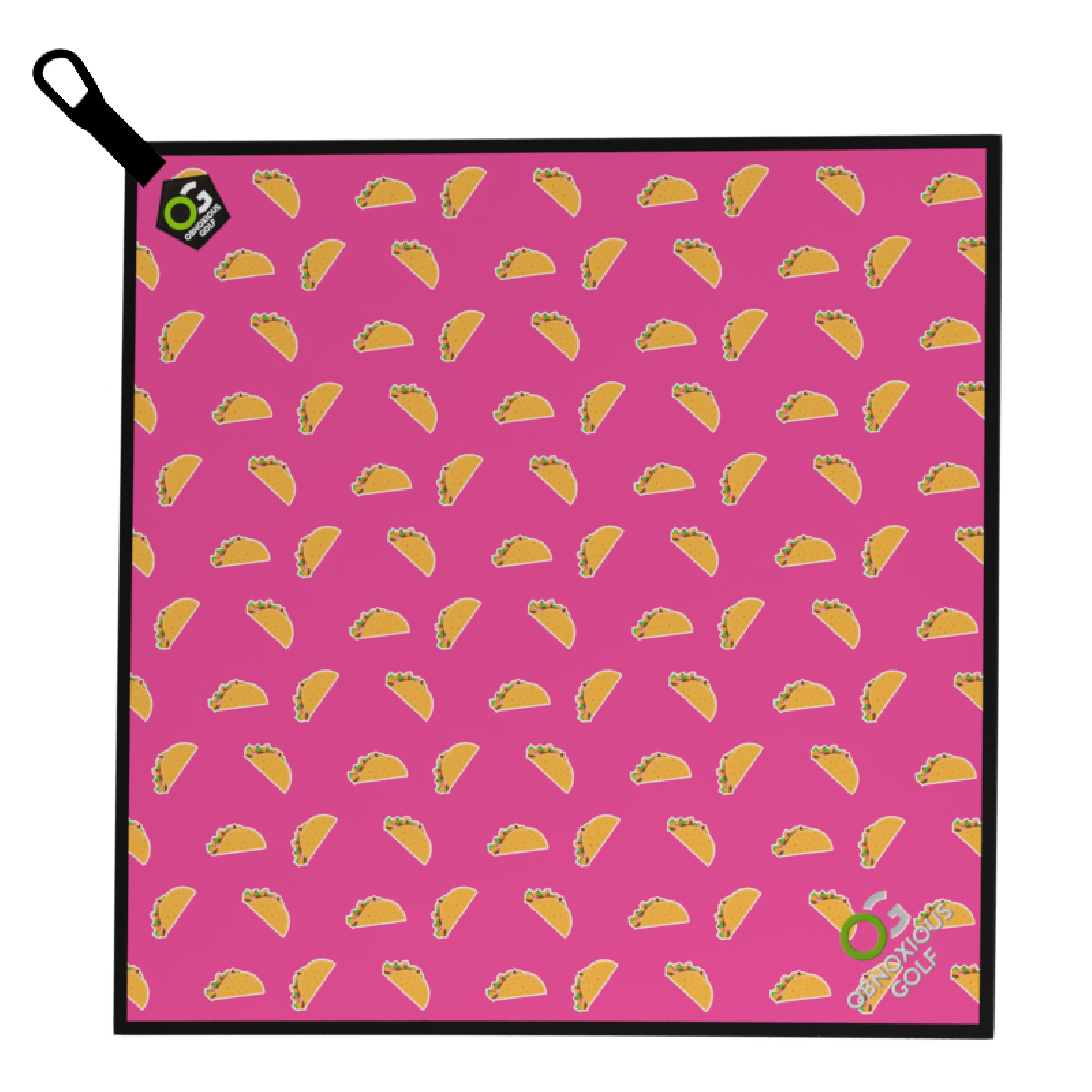 The Obnoxious Towel - Pink Taco Edition – Obnoxious Golf