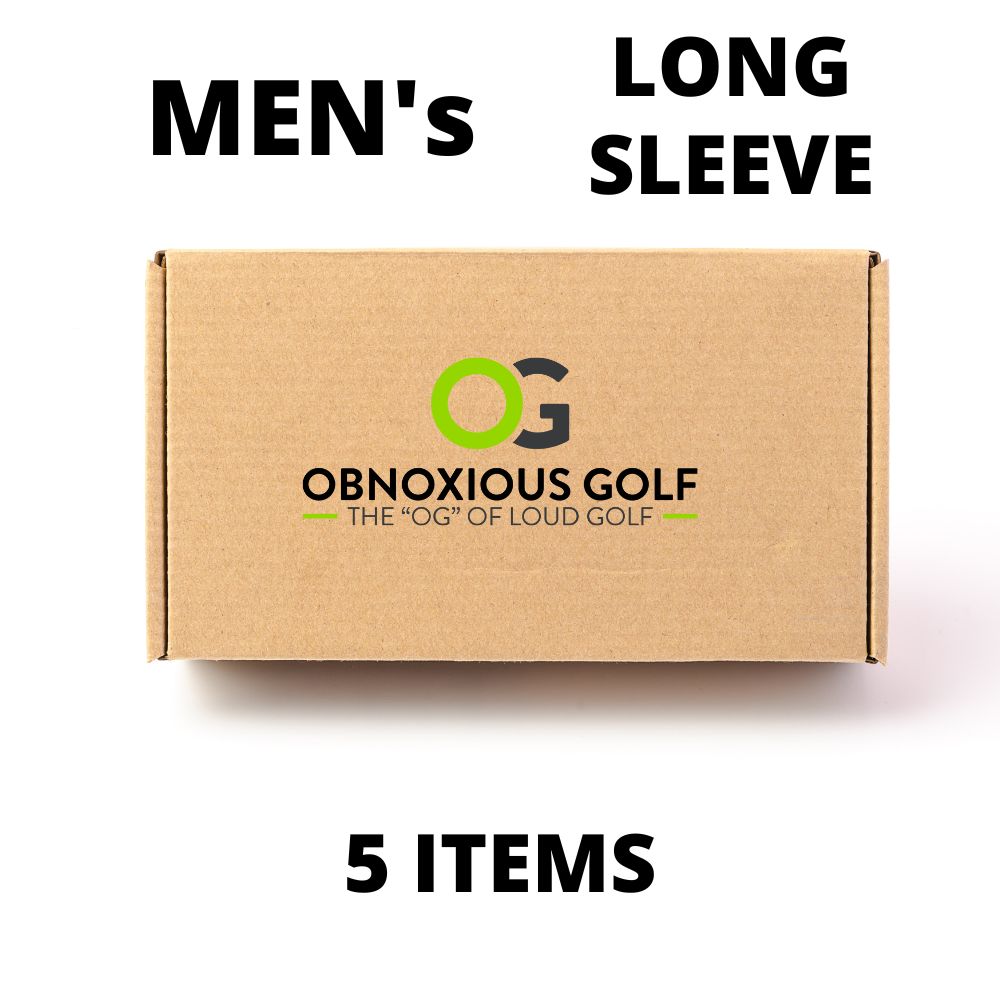 Men's Long Sleeve Premium Mystery Box (5 styles, $599+ value) – Obnoxious Golf